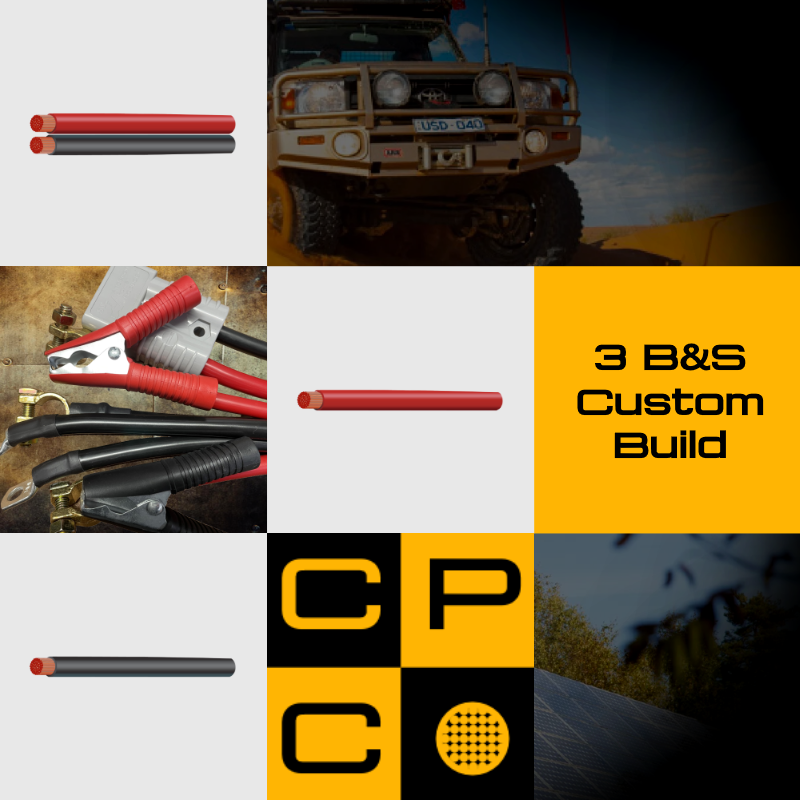 3 B&S Custom Built Battery Cables – Custom Power Cables