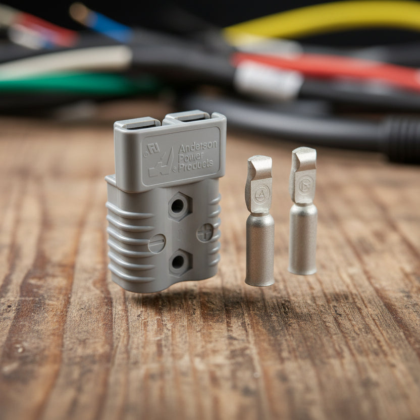 SB120 Anderson Plug - Grey – Custom Power Cables